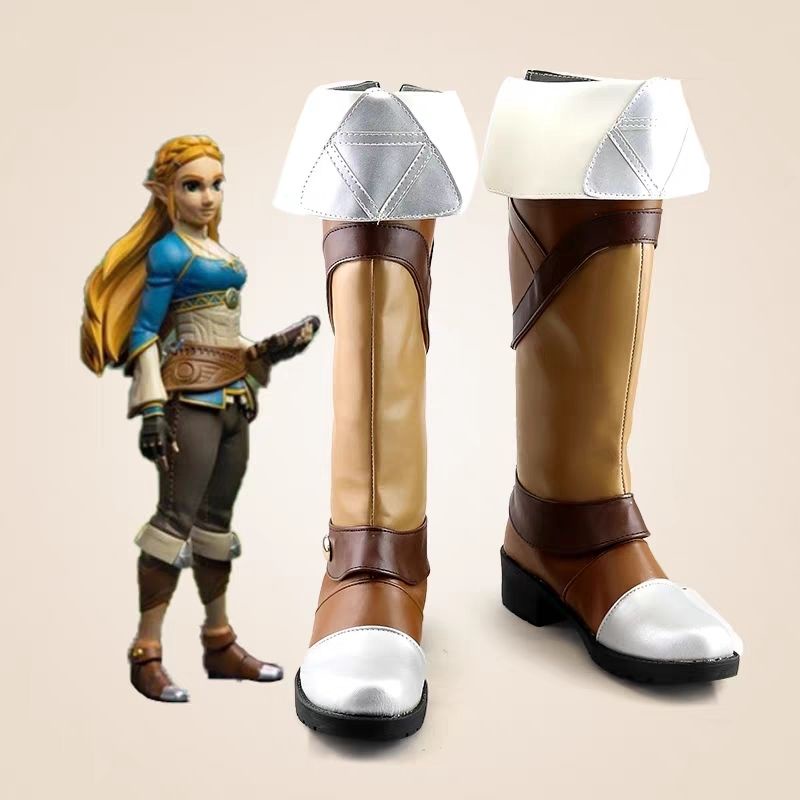 รองเท้าคอสเพลย์ The Legend of Zelda cos "Princess" Zelda | Shopee Thailand