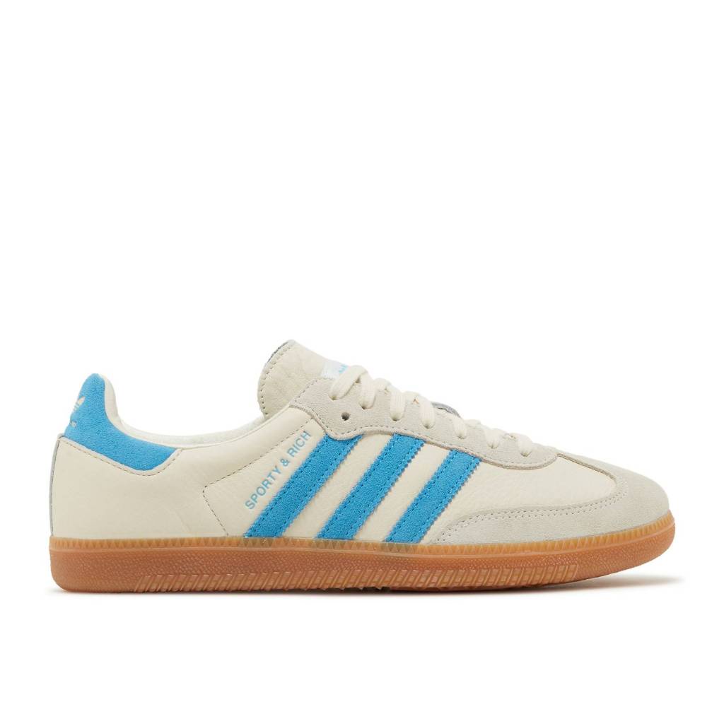 ของแท้ 100% adidas Originals Samba OG Sporty & Rich Cream Blue IE7096 ...