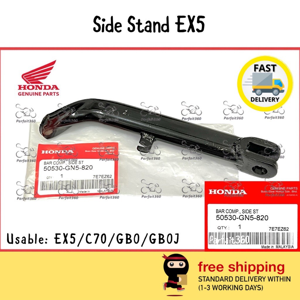 50530-gn5-820 HONDA EX5 DREAM/POWER/CLASS/C70/GBO/GBOJ ขาตั ้ งข ้ าง /Tukat Stick One | Shopee ...