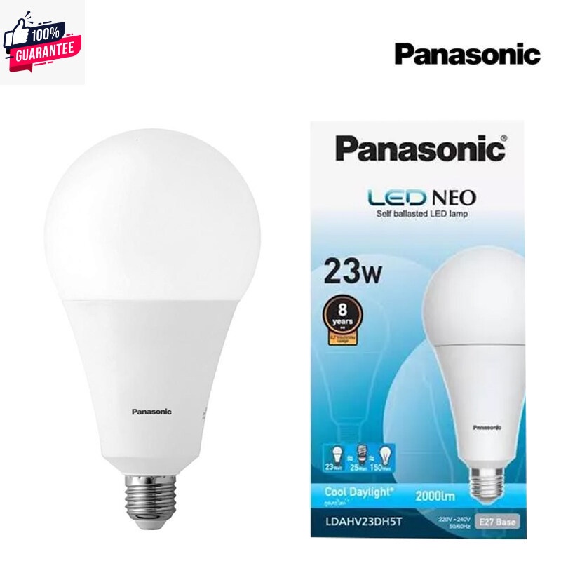 Panasonic LED NEO Bulb หลอดไฟแอลอีดี รุ่น NEO ขั้ว E27 แสงขาวและแสงวอร ...