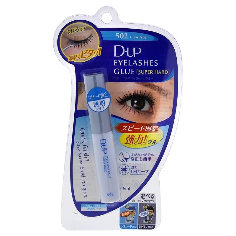 D-UP (Dee Up) Beauty Dee Up Eyelash Glue Super Hard 502N Clear Type ...