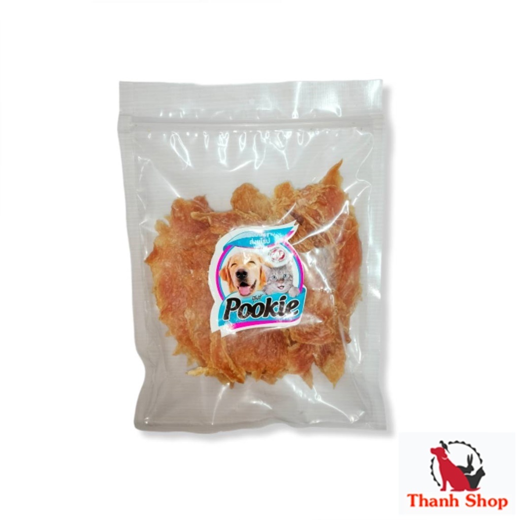 Pookie Snack ไก่อบแห้ง Dried Chicken ขนมสำหรับสุนัข ขนาด 140 กรัม ...