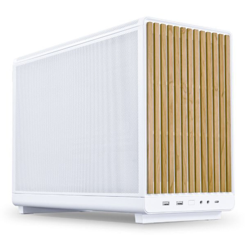 LIAN LI A3-mATX Wooden White Micro-ATX & iTX Support Mini-Tower Case ...