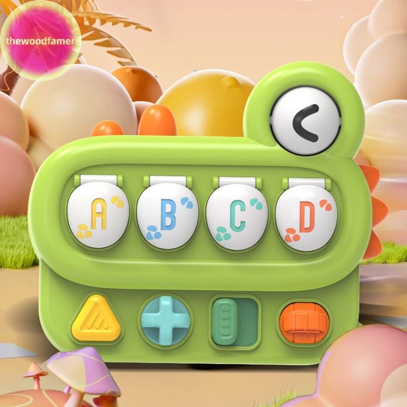 Well Baby Pop up Toy Interactive Pop-up ไดโนเสาร์ Early Education ปุ่ม ...