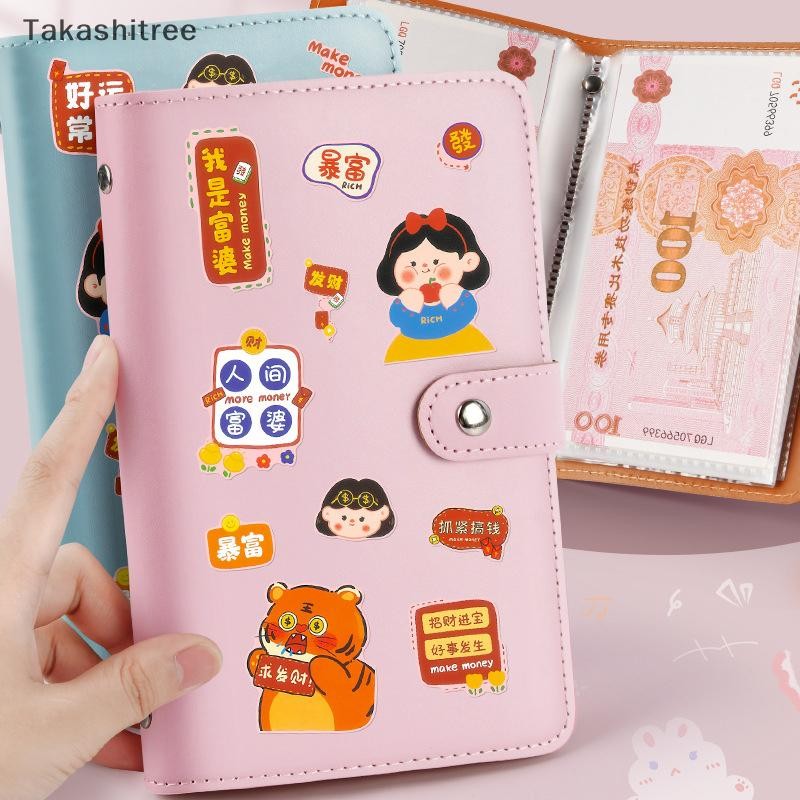 (Takashitree) 100 ซองReusable Budget Saving Challenges Book Saving ...