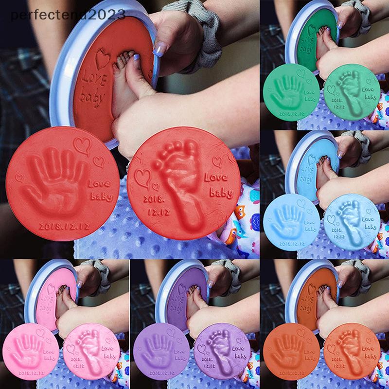 [perfectend] 50 กรัม/ถุง Handprint ลายนิ้วมือ Baby DIY Hand And ...