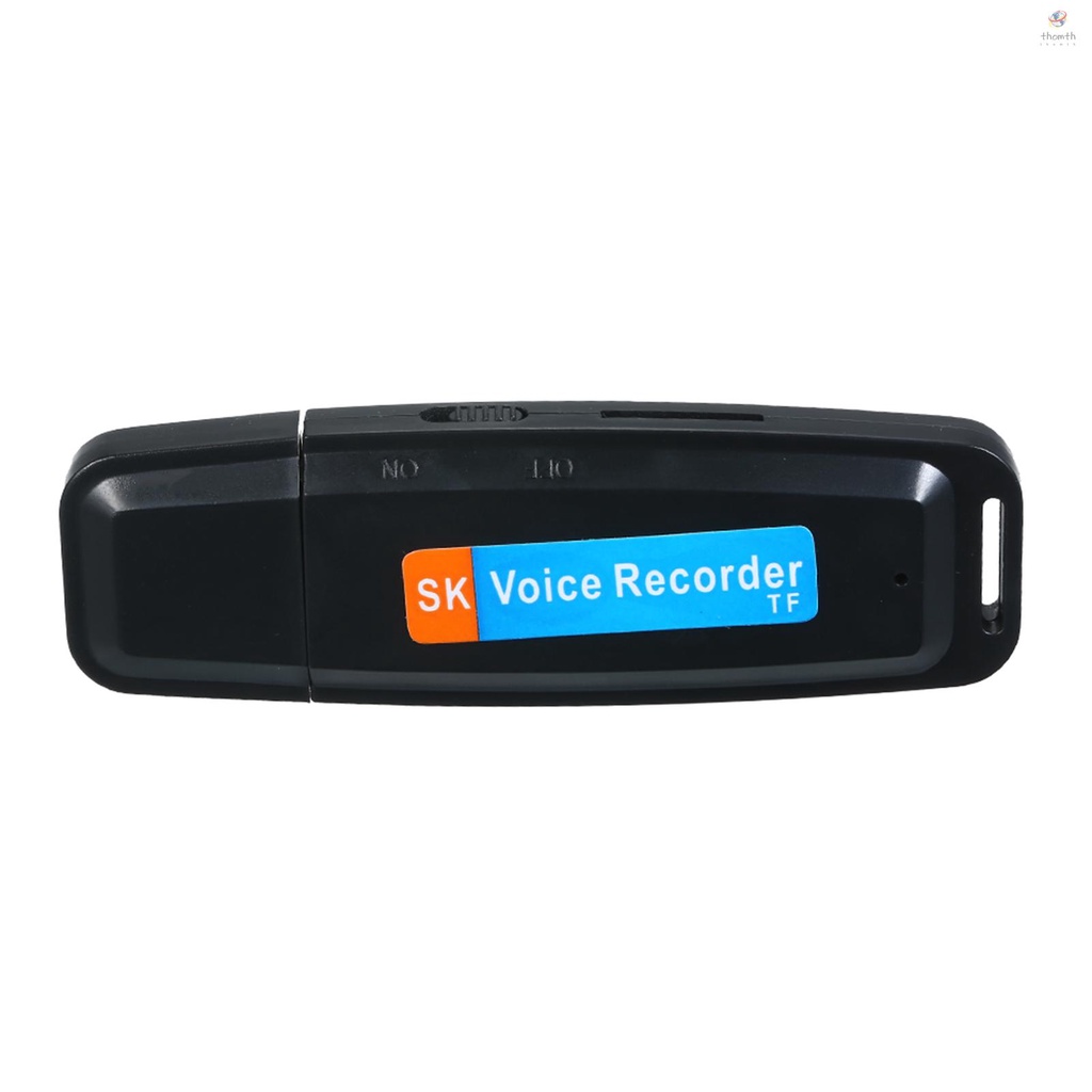 [TTHO] เครื่องบันทึกเสียง USB แบบพกพา ขนาดเล็ก ชาร์จได้ รองรับการ์ด TF ...
