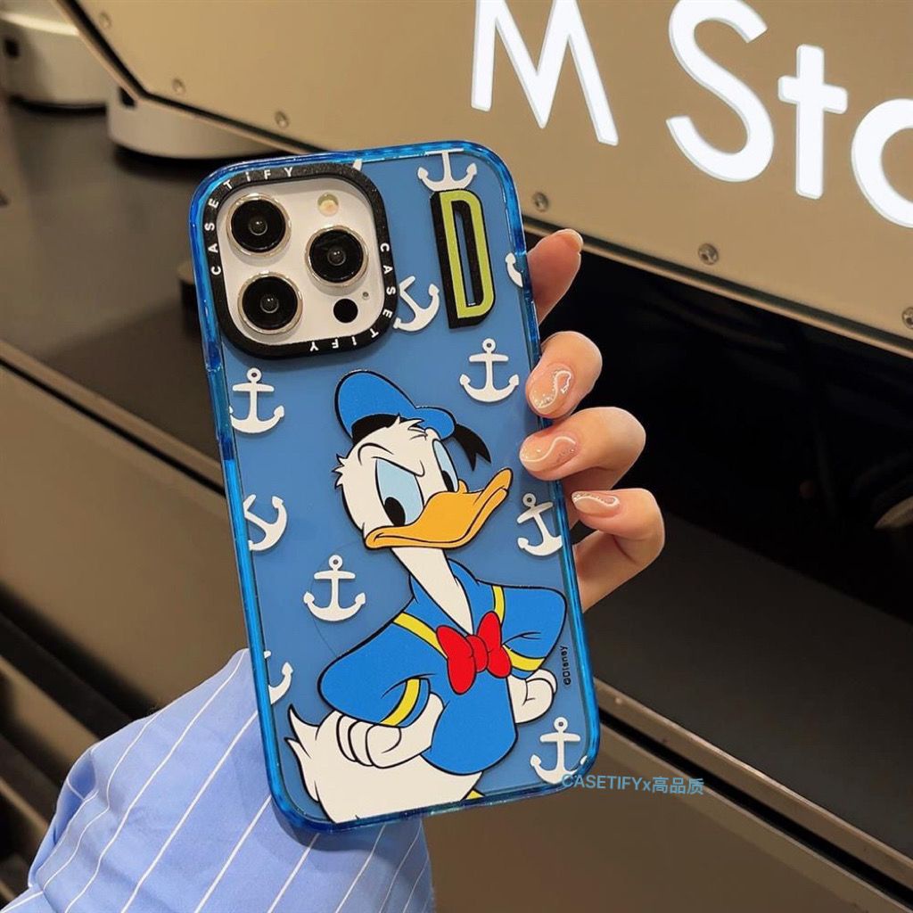 Donald Duck Pluto iPhone 15 Promax เคสโทรศัพท์กันกระแทก | Shopee Thailand