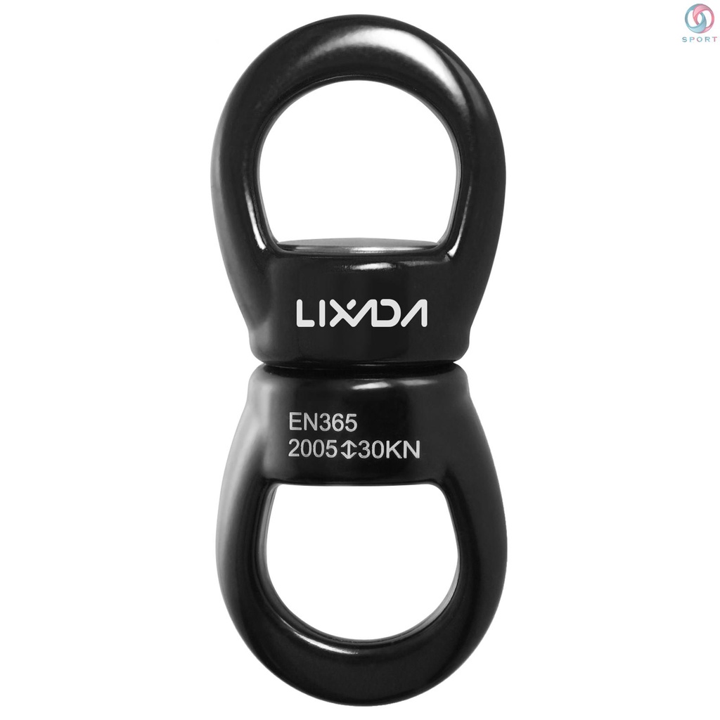 Lixada Swing Swivel 30kN Rotational Device for Climbing Rope and Web ...