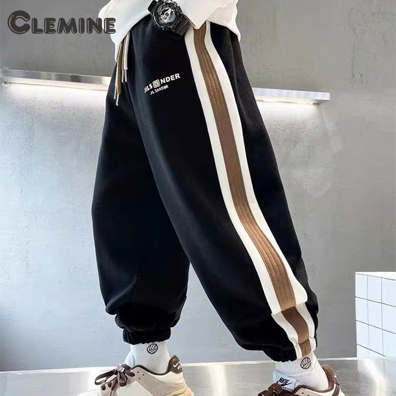 Clemine กางเกงกีฬา กางเกงวอร์ม สําหรับเด็กผู้ชาย ไซซ์กลาง และขนาดใหญ่ ...