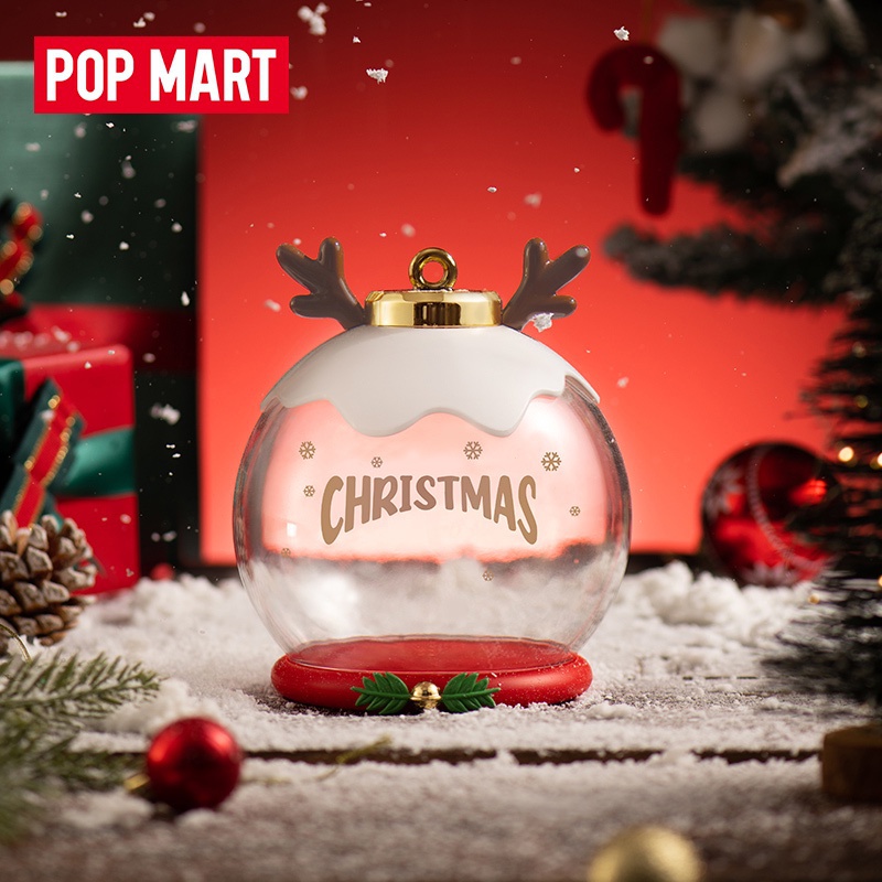 【original】Popmart POPMART Christmas คริสต์มาส กวาง เรืองแสง ฟิกเกอร์ ...