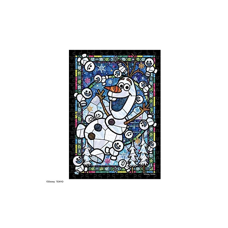 266 pieces Jigsaw Puzzle Olaf Stained-glass Giggle Series [Stained Art ...