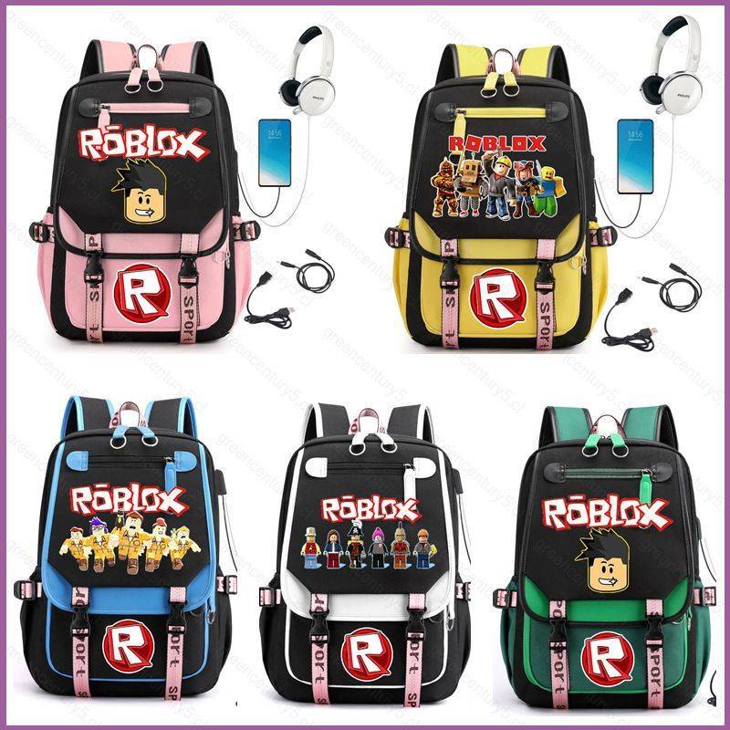 Cwc Roblox กระเป๋าเป้สะพายหลัง กระเป๋านักเรียน อเนกประสงค์ พิมพ์ลาย จุ ...