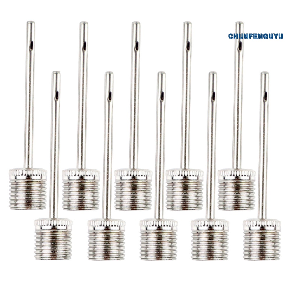 [CFGY] ชุดเข็มปั๊มลม โลหะ สําหรับลูกบาสเก็ตบอล 10 ชิ้น | Shopee Thailand