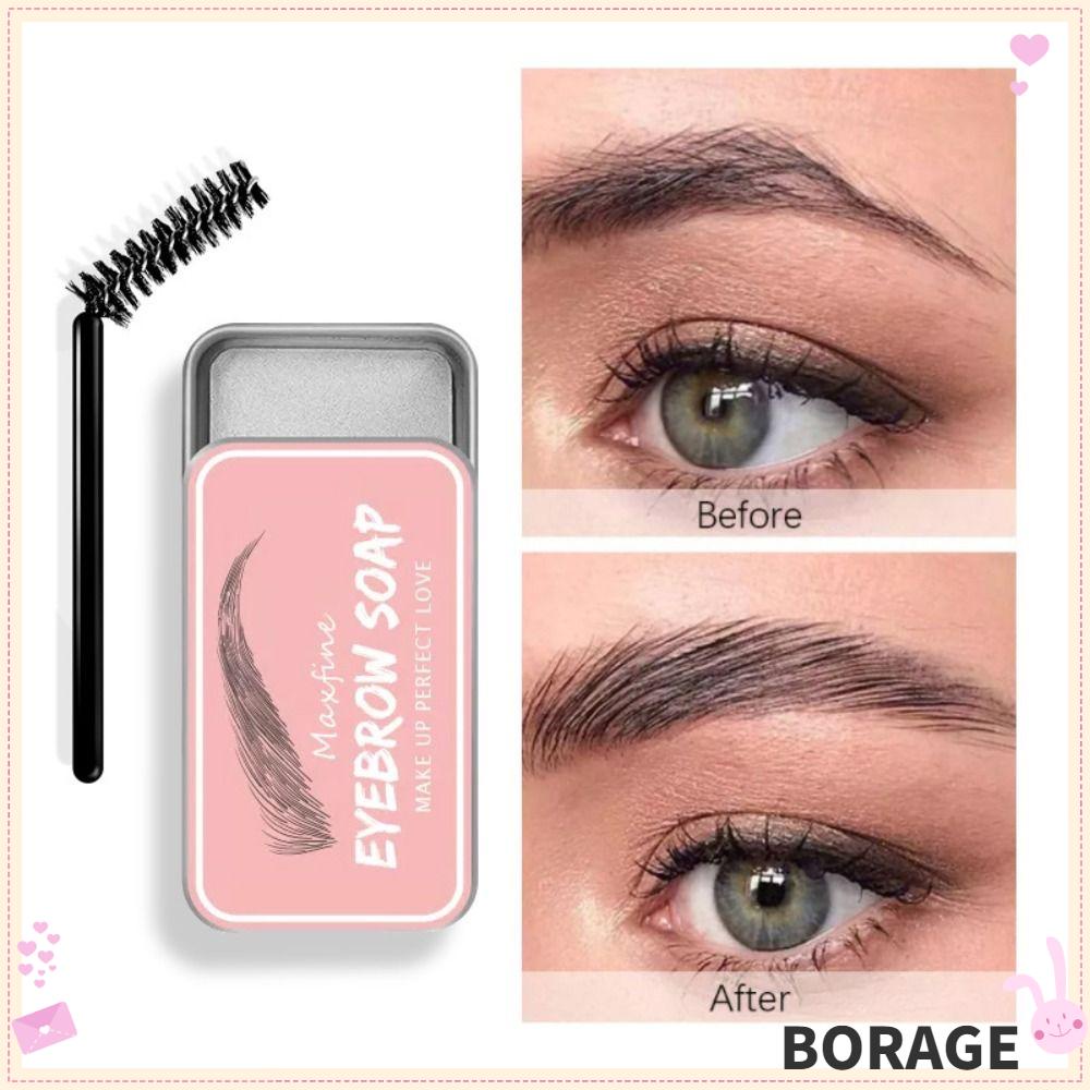 Borag สบู่จัดแต่งทรงคิ้ว พร้อมแปรง กันน้ํา เจลแต่งคิ้ว โพเมด มี ...