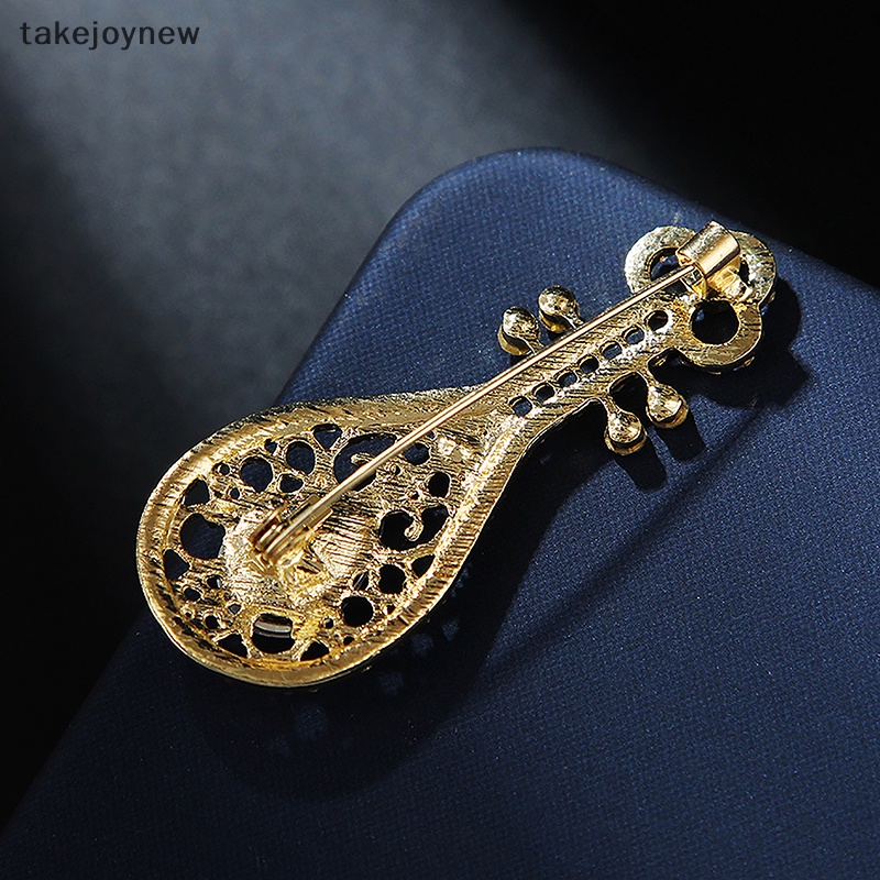 [takejoynew] เข็มกลัด ประดับคริสตัล พลอยเทียม สไตล์วินเทจ กันลื่น ขนาดใหญ่ KLB | Shopee Thailand