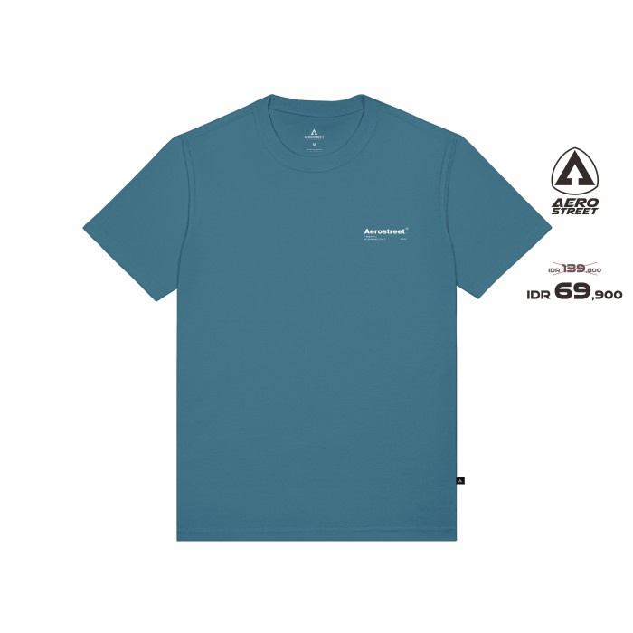 ใหม่!!! เสื้อยืด พิมพ์ลาย Devan Steel สีฟ้า ABAAA | Shopee Thailand