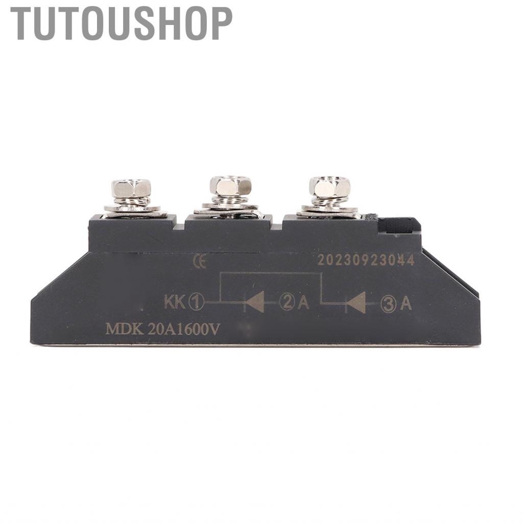 Tutoushop Bridge Rectifier 20A 1600V 3 Terminal 2 In 1 Out Common ...