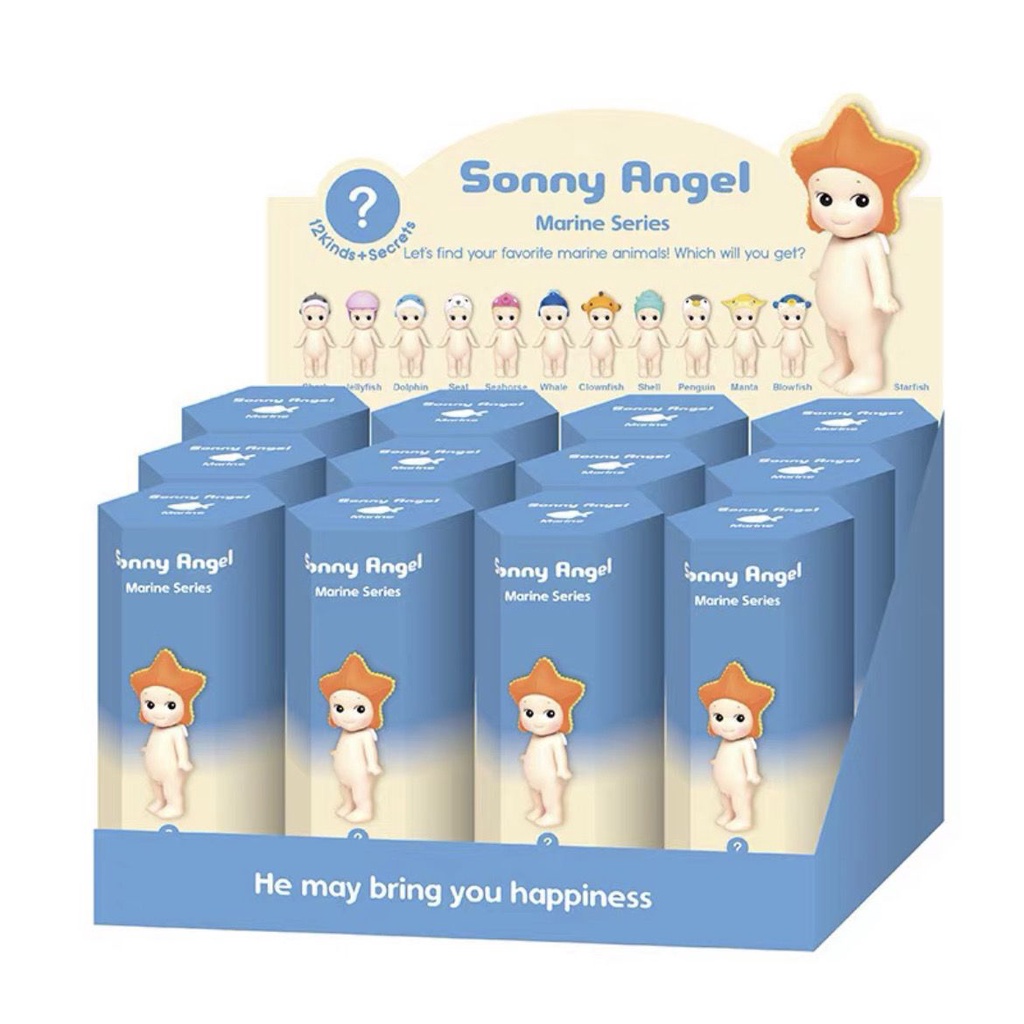 Sonny Angel Ocean Series กล่องซีลพลาสติก 12 ชิ้น BMDB | Shopee Thailand