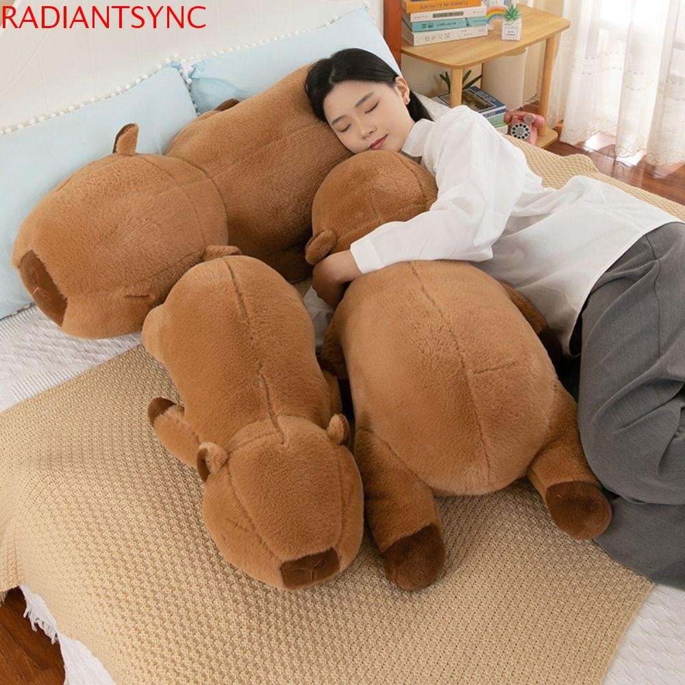 Radiantsync Capibara อะนิเมะ Fluffy ของเล่น, สัตว์นุ่ม Capybara ของเล่นตุ๊กตา, ของขวัญวันเกิด ...