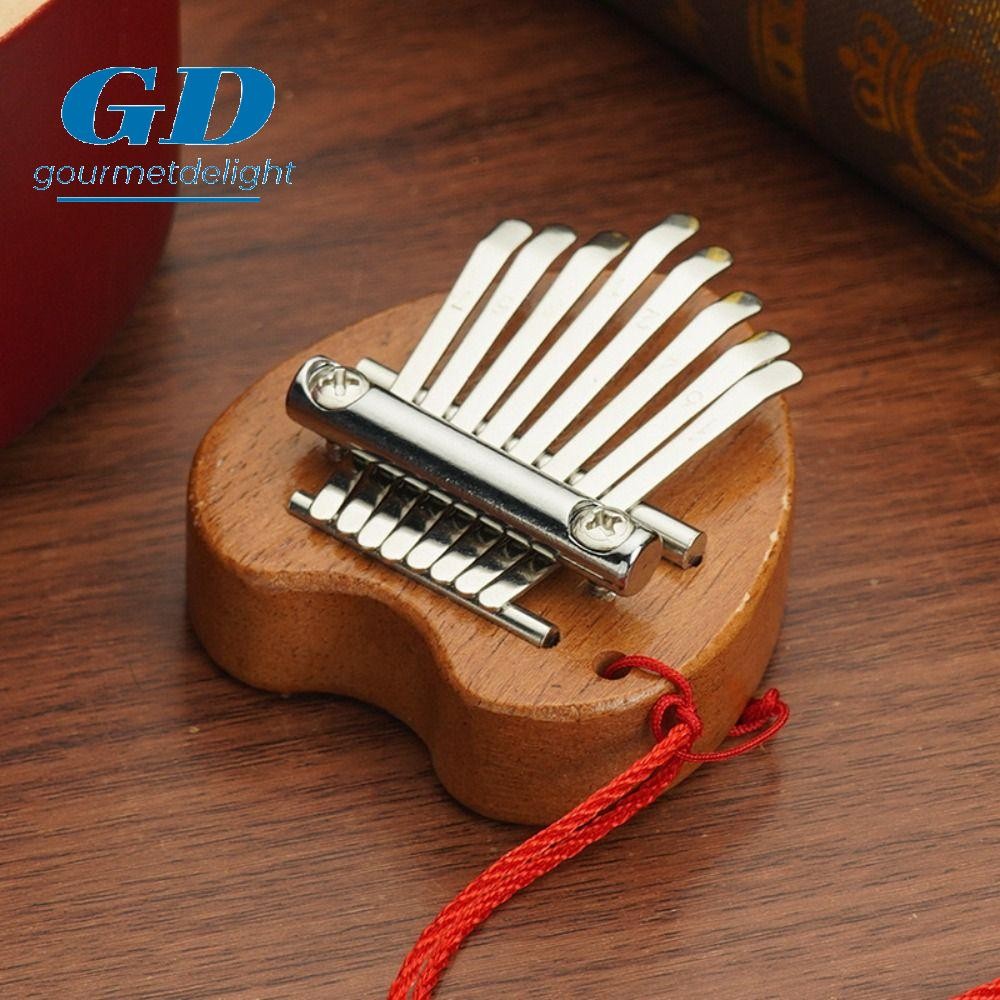 Gourmetdelight เปียโนนิ้ว, Mini Marimba 8 คีย์ Kalimba, Finger Harp ...