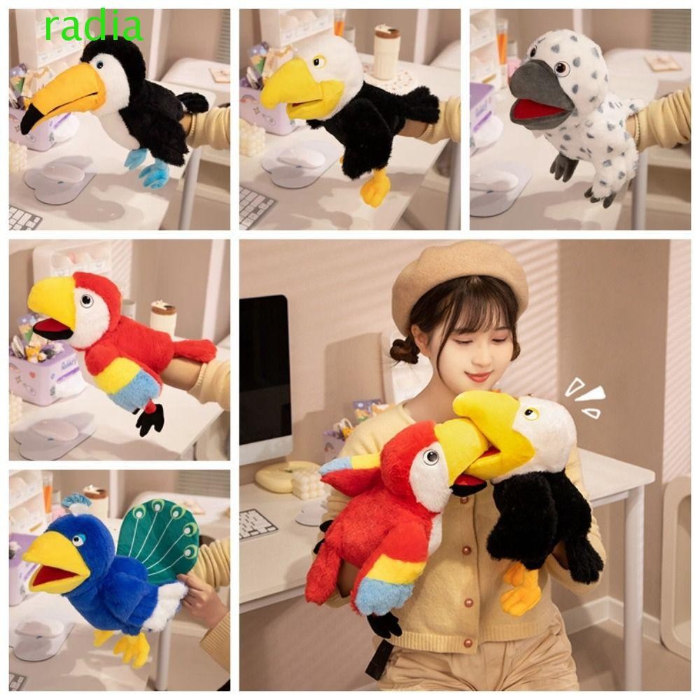 Radiantzap Toucan ตุ๊กตาหุ่นมือ, มือควบคุมนกแก้ว Bald Eagle การ์ตูน ...