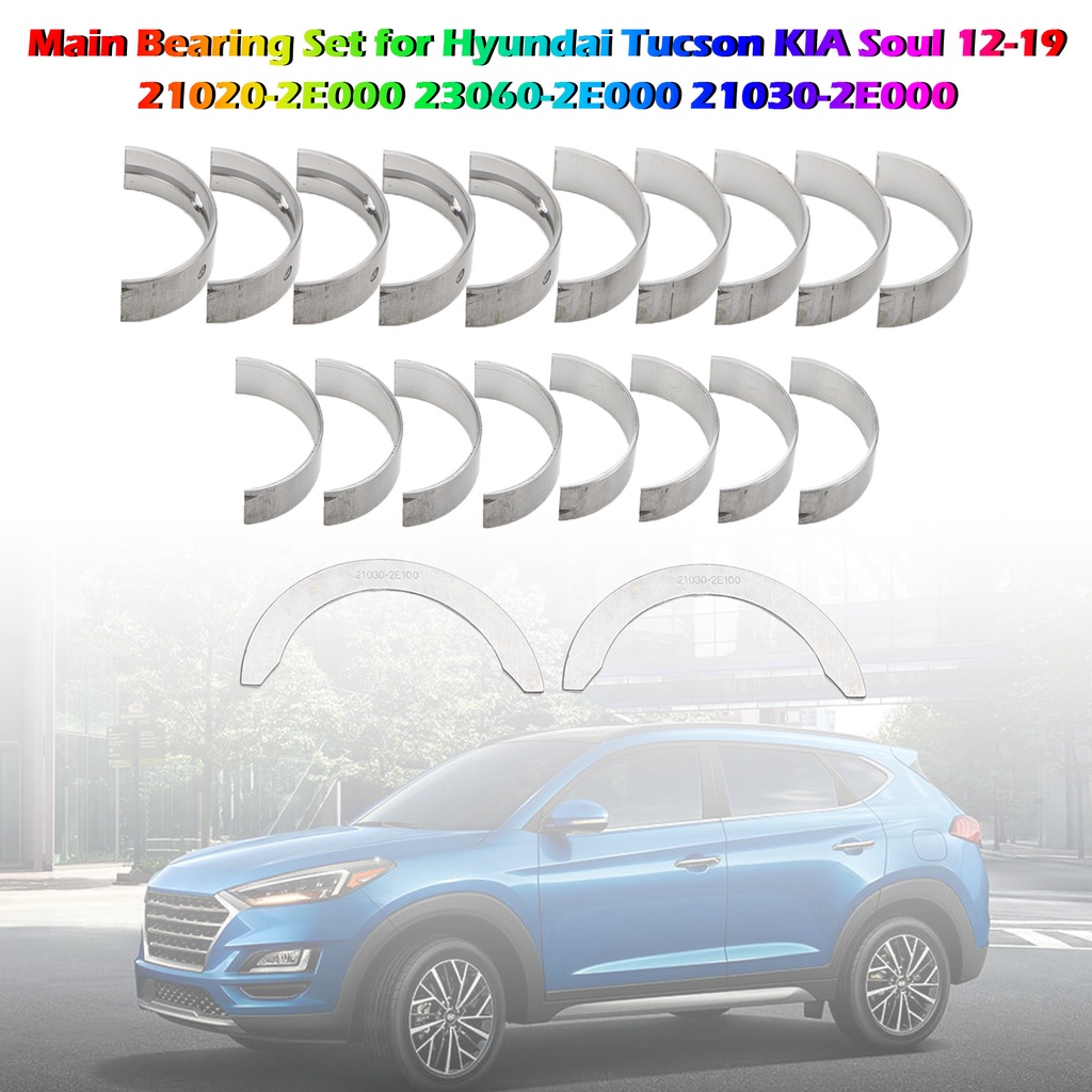 ชุดตลับลูกปืนหลัก สําหรับ Hyundai Tucson KIA Soul 12-19 21020-2E000 ...