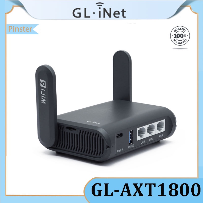 Gl.inet GL-AXT1800 (Late AX) เราเตอร์ขยายเครือข่าย Wi-Fi 6 Gigabit และ ...