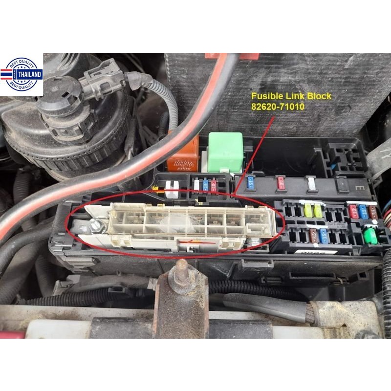 แผงฟิวส์เมน / เสื้อรีเรย์ BLOCK ASSY, FUSIBLE LINK Part number ...