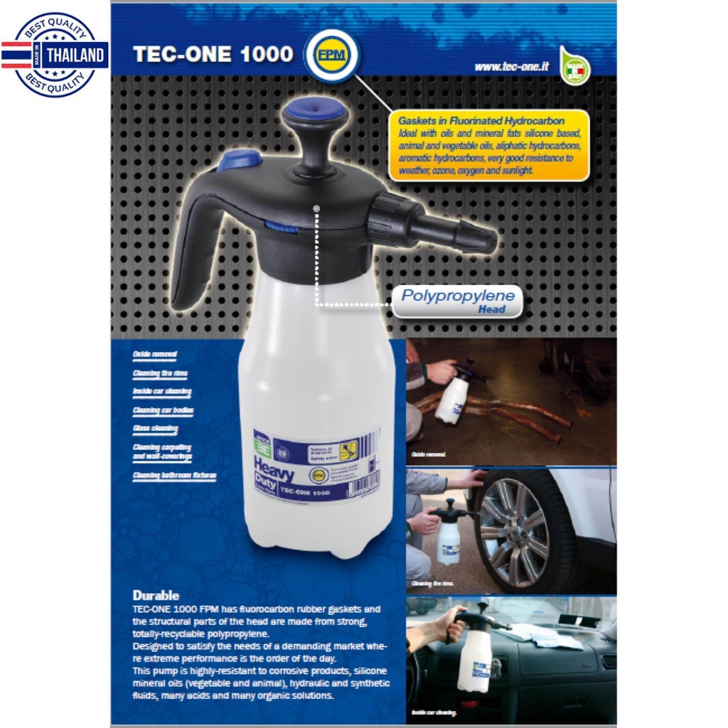 กาพ่นน้ำยา ทนสารเคมี EPOCA TEC ONE VITON 1000 Made in Italy | Shopee Thailand