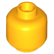ของเล่นเด็ก [762] ชิ้นส่วนเลโก้ Lego Part Minifigure, Head (Plain ...