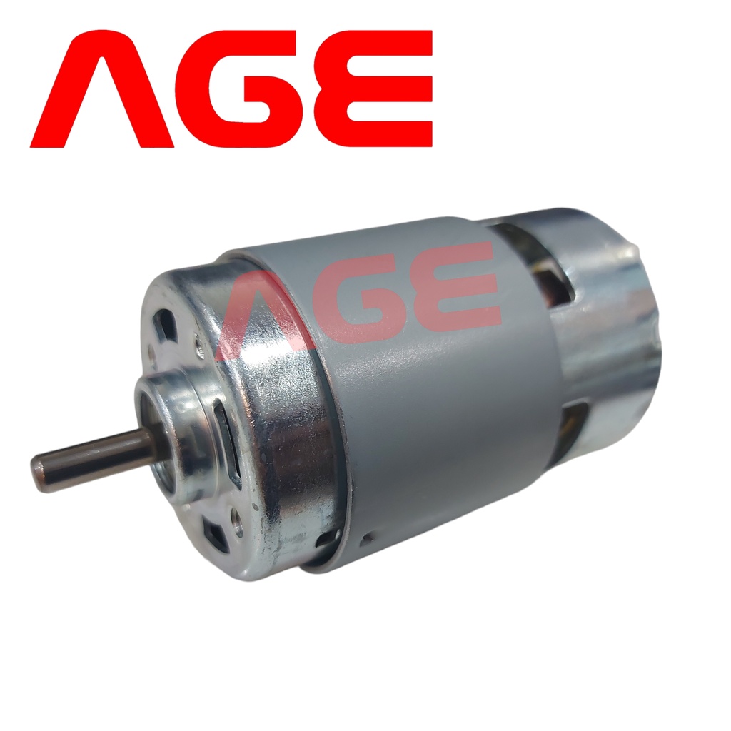 ดีซีมอเตอร์ความเร็วสูง DC Motor 12VDC 12000 RPM Micro High Speed Power ...