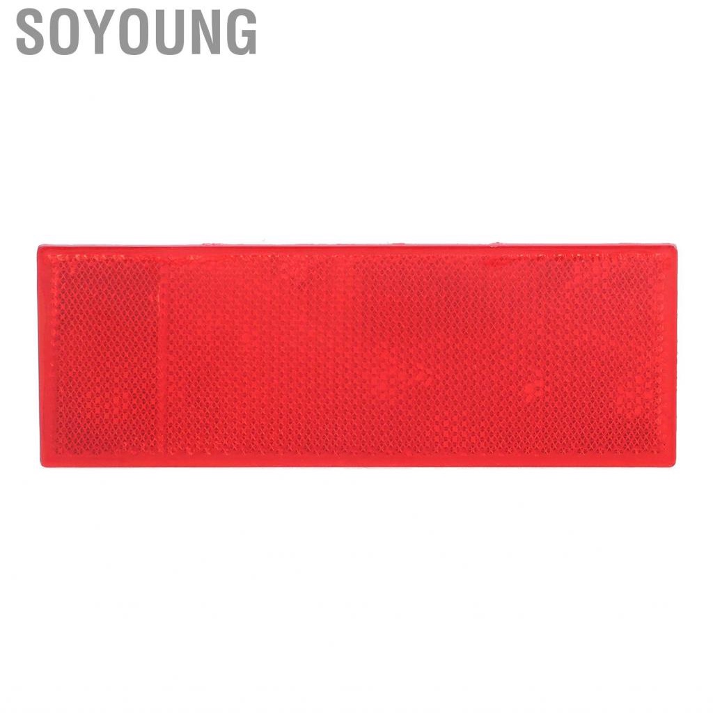 Soyoung Reflective Rectangular Warning Reflector for Trailer Night ...