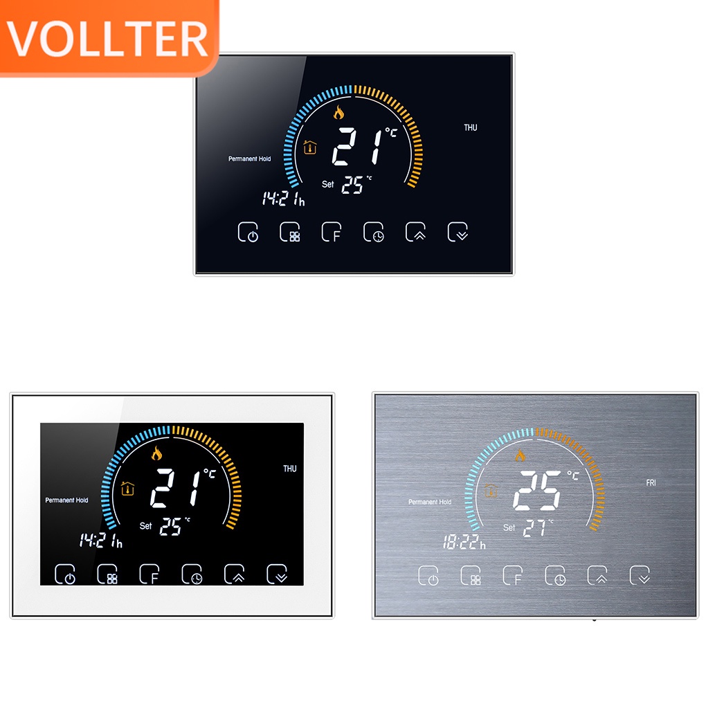 เทอร์โมสตัทควบคุมอุณหภูมิ หน้าจอ LCD BHT-8000-GC | Shopee Thailand