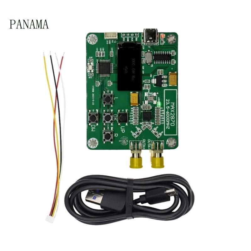 N โมดูลเครื่องกําเนิดสัญญาณ USB 5V 23 5-6000MHz RF MAX2870 STM32 ...