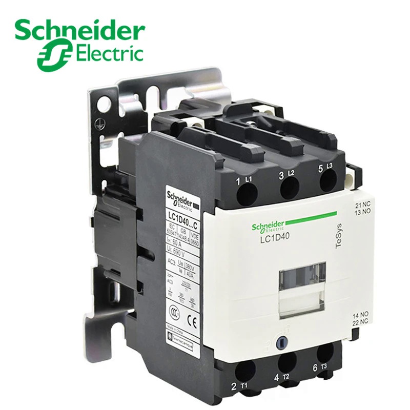 Schneider คอนแทคเตอร์ AC LC1D40 B7C F7C M7C Q7C 24V 110V 220V 380V LC1 ...