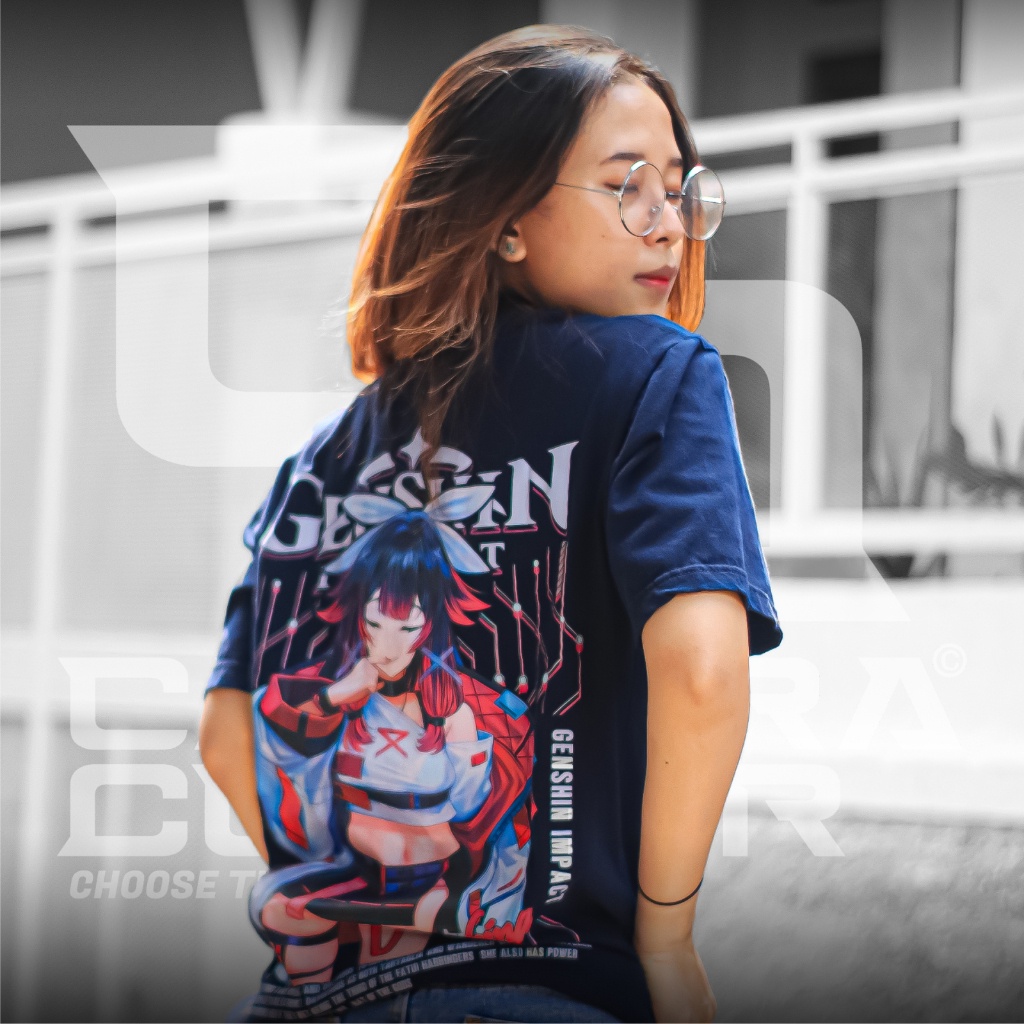 ความร้อน พิมพ์ลาย Genshin Impact Columbina Damselette Game สําหรับผู้ชาย | Shopee Thailand