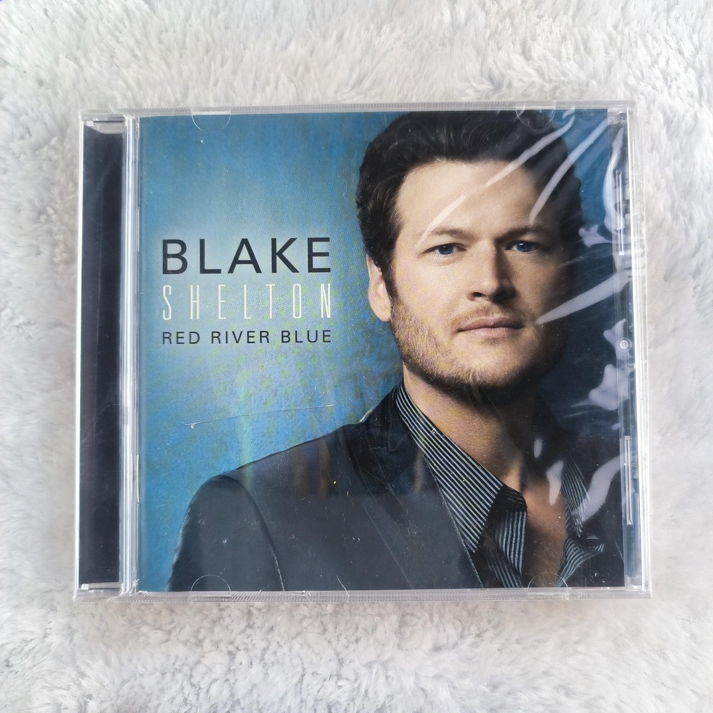 Z482 Blake Shelton แผ่น CD อัลบั้ม Red River Blue Original T0107 ...