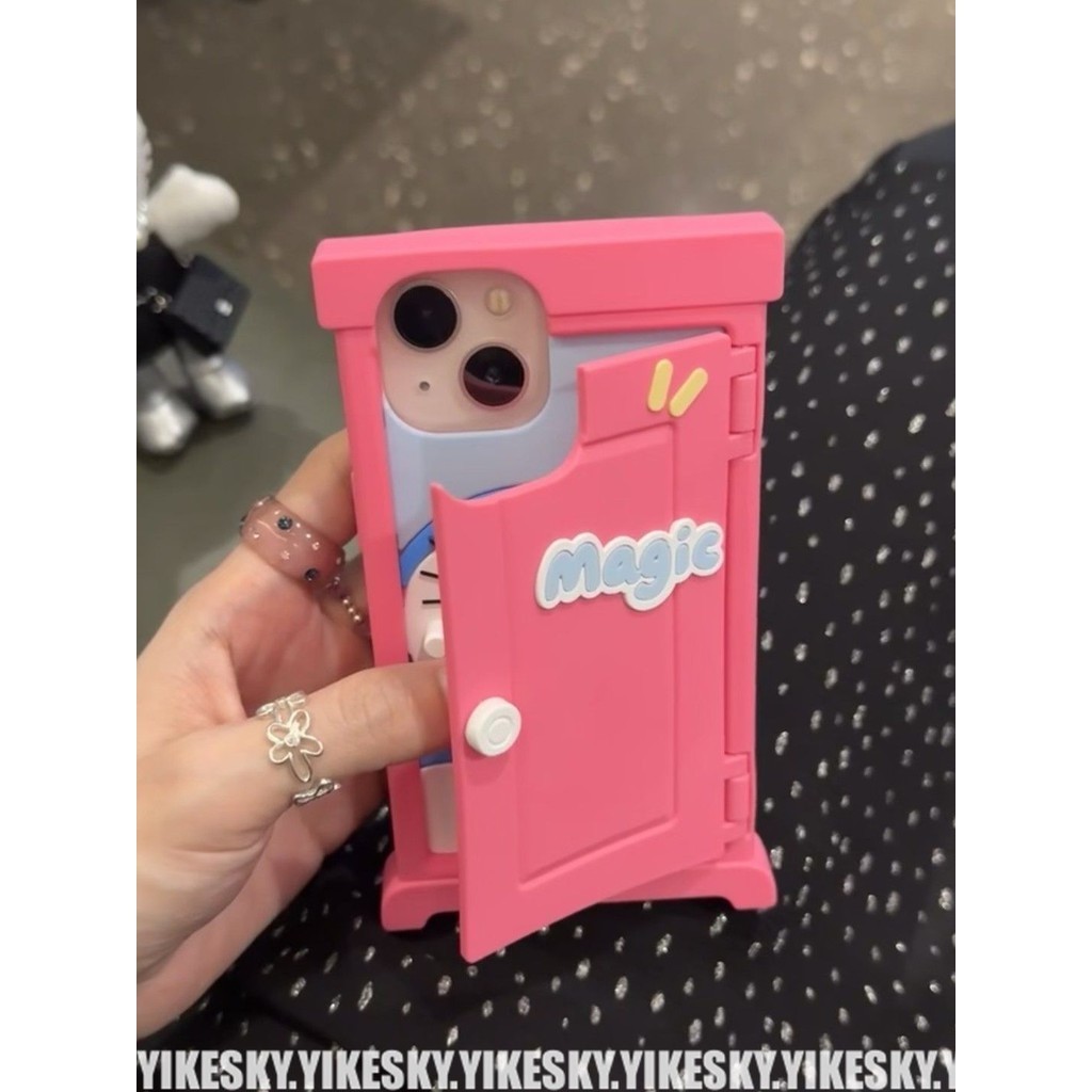 Douyin เคสโทรศัพท์มือถือ ซิลิโคนนิ่ม ลายแมวกริ๊งประตู สามมิติ สําหรับ ...
