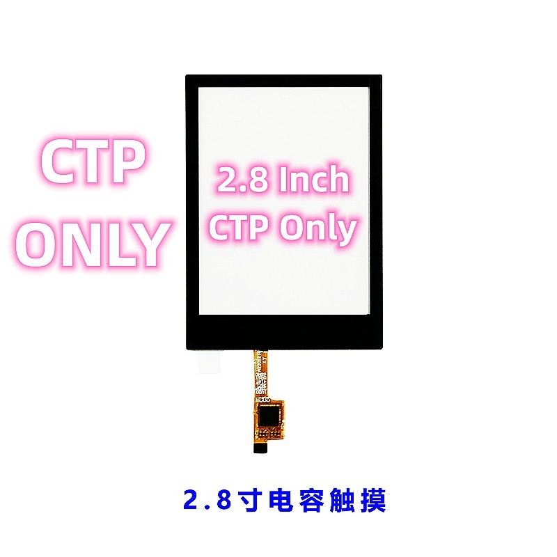CTP Only 2.8 Inch Capacitive Touch Screen Electronic Touch Panel 6 PIN ...