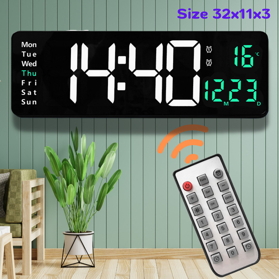 Super Clock 3รุ่น LEC CLOCK นาฬิกาจับเวลา สามารถตั้งปลุกได้ สินค้าความ ...