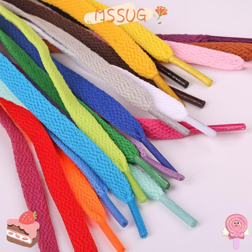 Mssug Braided Shoelace, 120 ซม.รองเท้าผ้าใบAll-match Laces,ปฏิบัติ ...