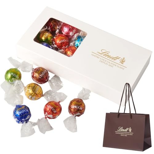 [Lindt Official] Lindt Chocolate Lindor Tasting Set Pick & Mix 18 ...