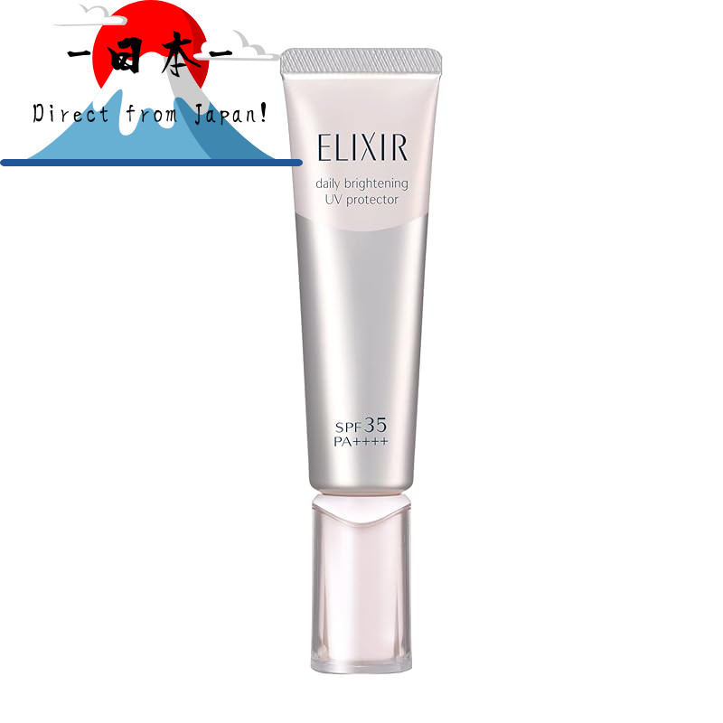 [Direct from Japan] ELIXIR Day Care Revolution WT 35mL - Sunscreen for Face, Morning & Day Use ...