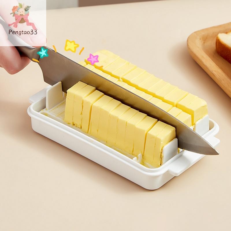 [ใหม่] Handy Solid Butter Box Cheese Board Server Crisper Transparent ...