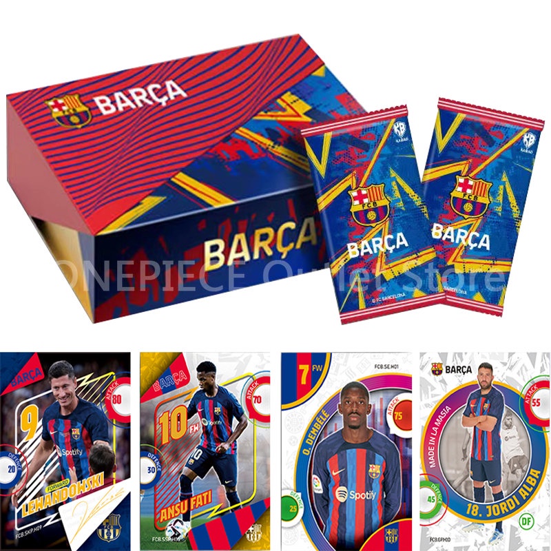 New La Liga Nft Ballsuperstar Cards Fc Barcelona Football Star Lionel ...