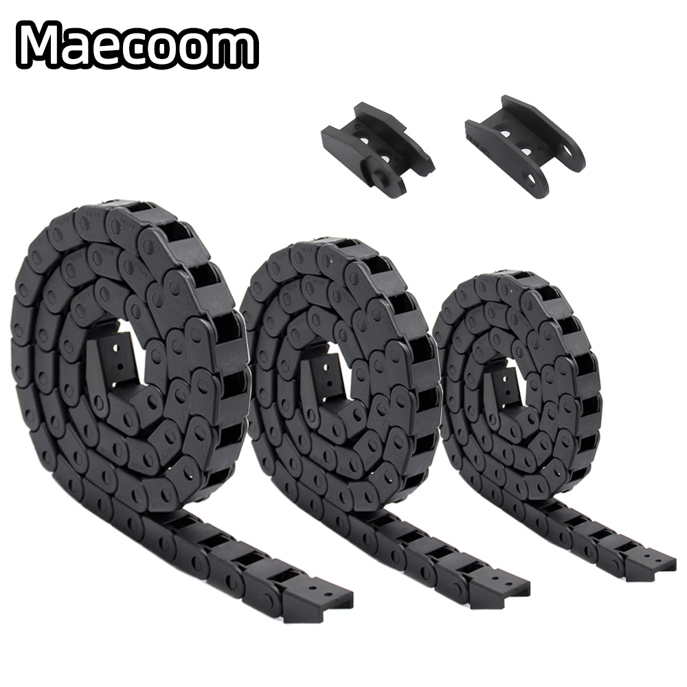Cable Chain 7x7 10x10 10x15mm L1000mm Cable Drag Chain Wire Carrier ...