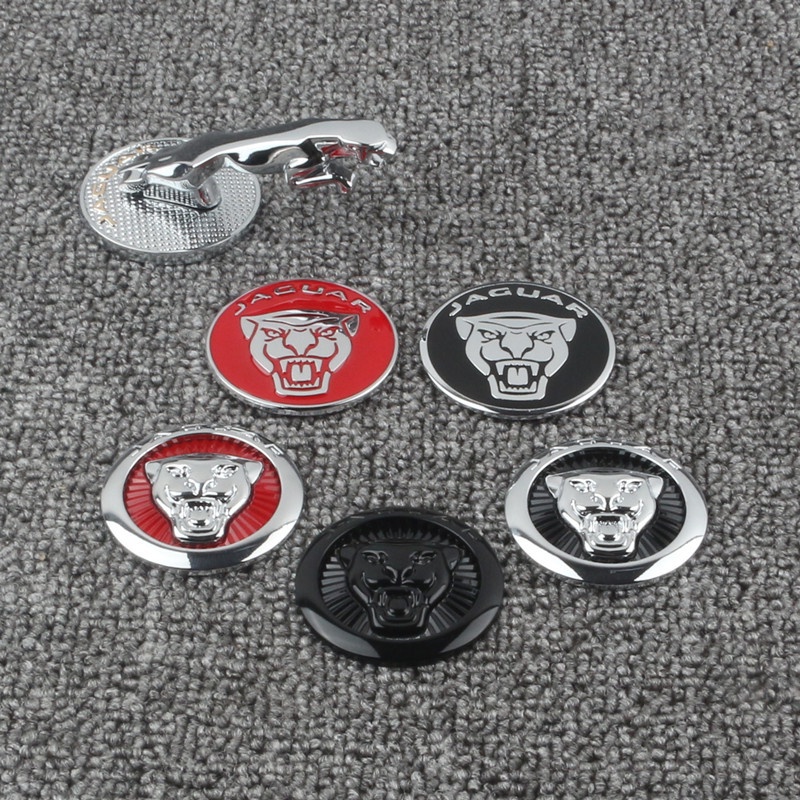 สติกเกอร์ตกแต่งลูกบิดเกียร์กลาง F-PACE XEL XFL XJ ขนาด 4.5 ซม. | Shopee Thailand