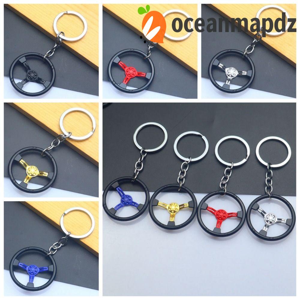 Oceanmapdz พวงกุญแจพวงมาลัยรถยนต์ โลหะผสมสังกะสี 3D | Shopee Thailand