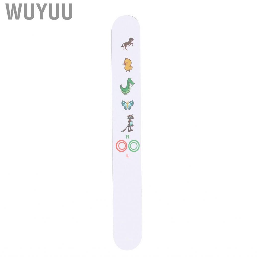 Wuyuu Fixation Stick Vision Tester Safe Optometry Test Card Bright ...